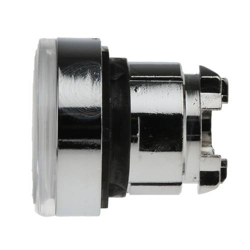 Tête bouton poussoir - lumineux - affleurant - blanc - schneider ...