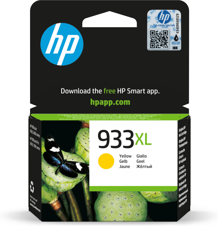 HP 933XL ink yellow Officejet 6700 | Leroy Merlin