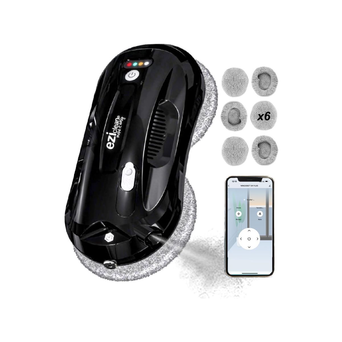 Robot Lave vitre EZICLEAN Windobot S4 Plus | Leroy Merlin