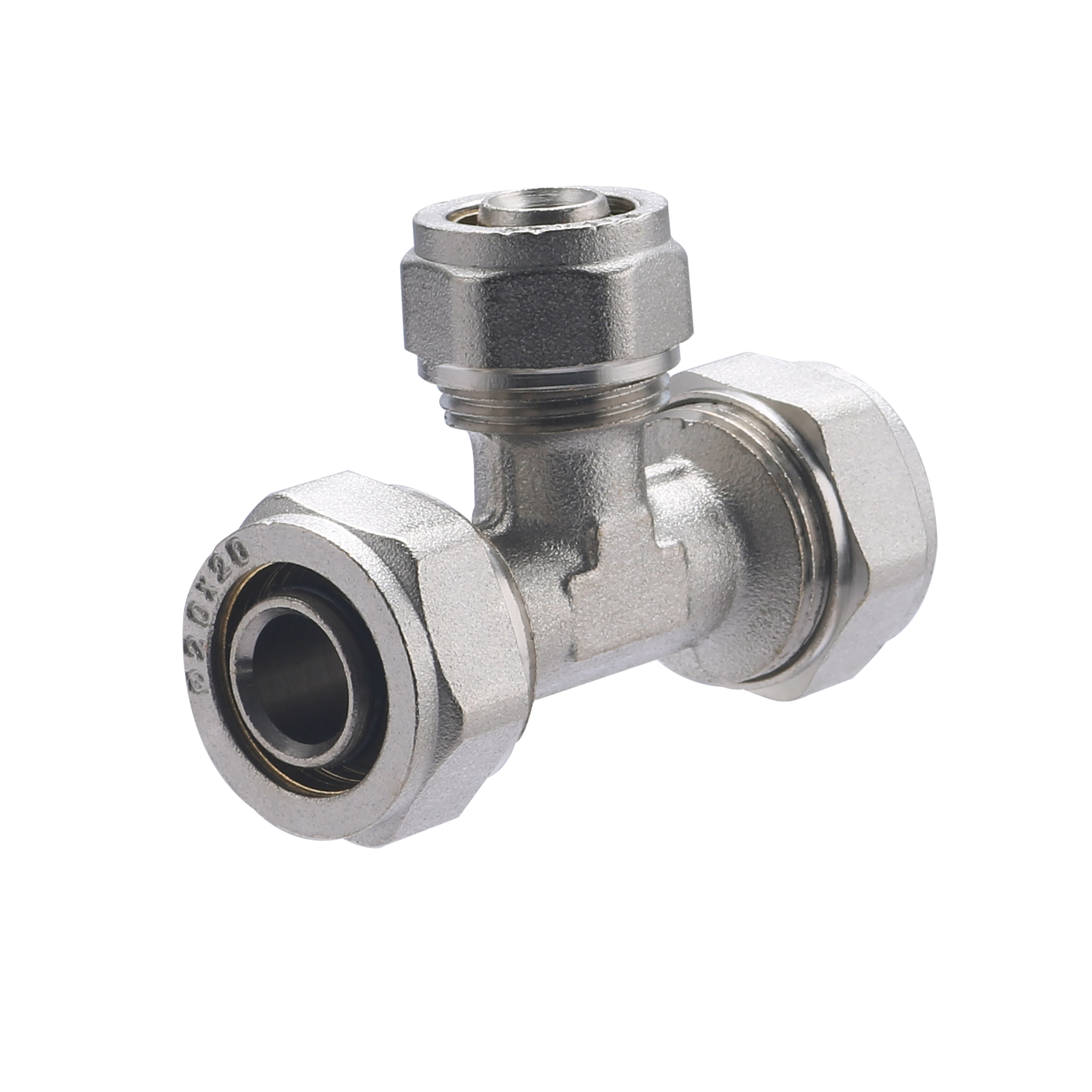 Racor Multicapa a Compresión (a Roscar) Té Reducida Ø20 - Ø16 - Ø20 ...