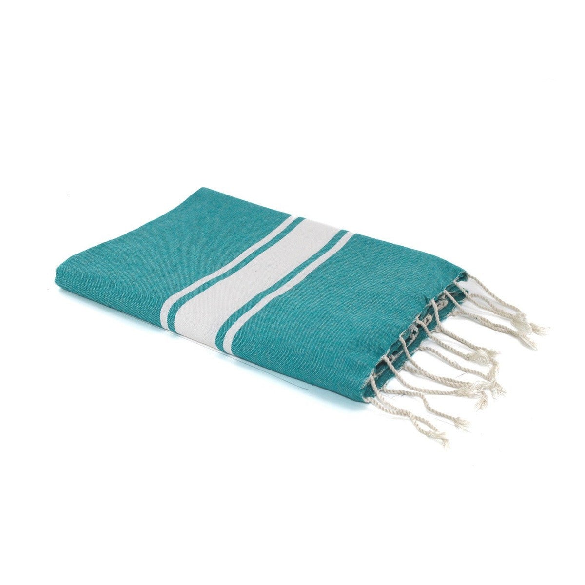 Fouta coton vert canard | Leroy Merlin