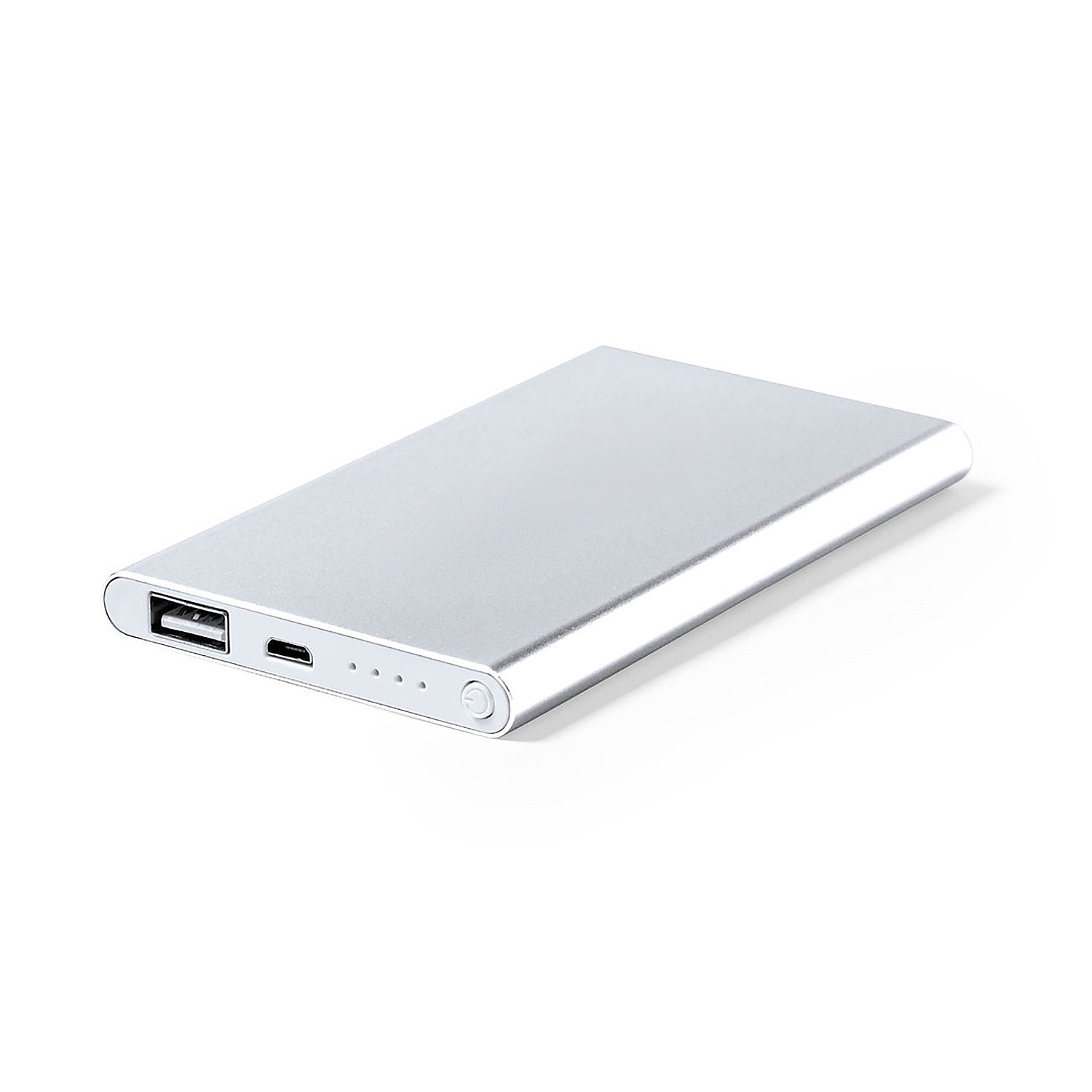 Power Bank in alluminio 4000 mAh. Uscita USB. Ingresso micro USB 6 ...