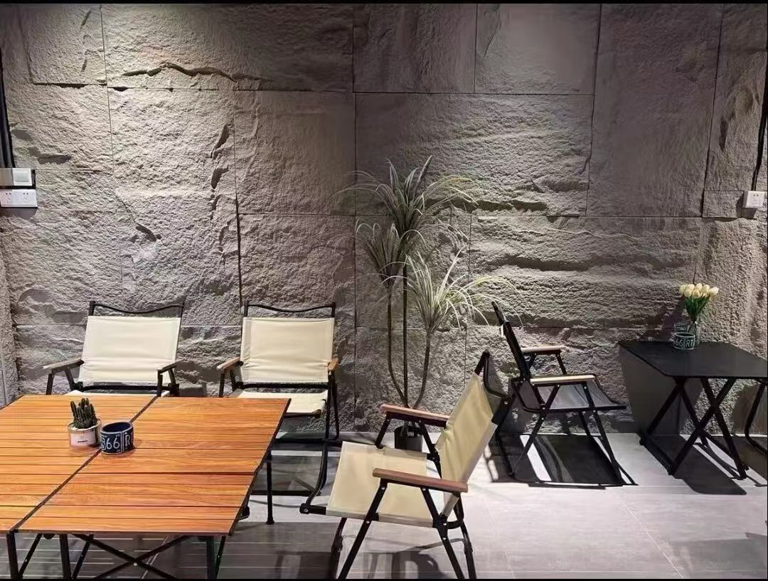 Panneau Décoratif Ardoise Rockstone en Polyuréthane - Effet Roche 3D ...