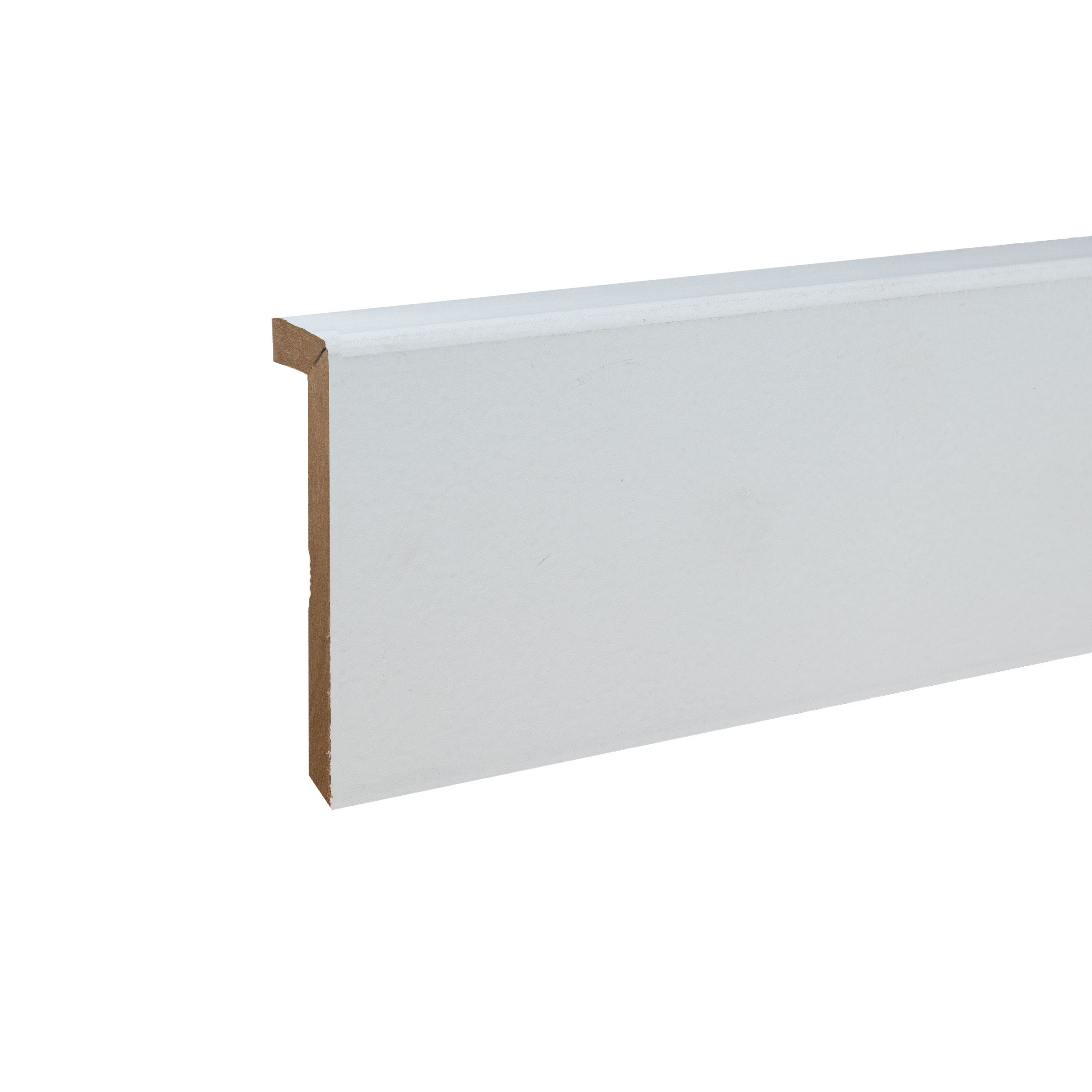 PROVISTON Surplinthe carré 22 x 100 x 2440 mm MDF Prépeinte lot de 6 ...