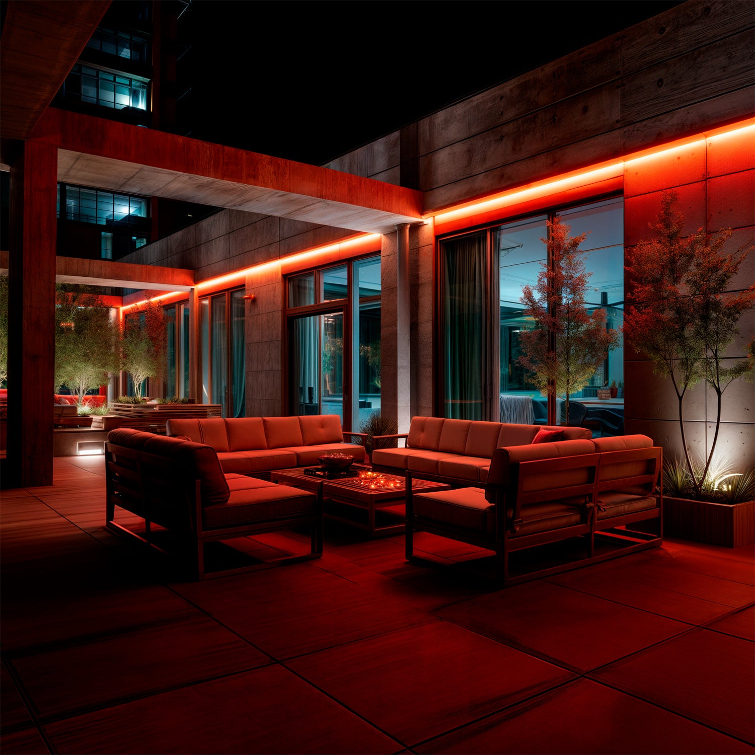 Ruban LED Néon Dimmable 220V RGB Semi-Circulaire 180 11W/m Coupe 100cm ...