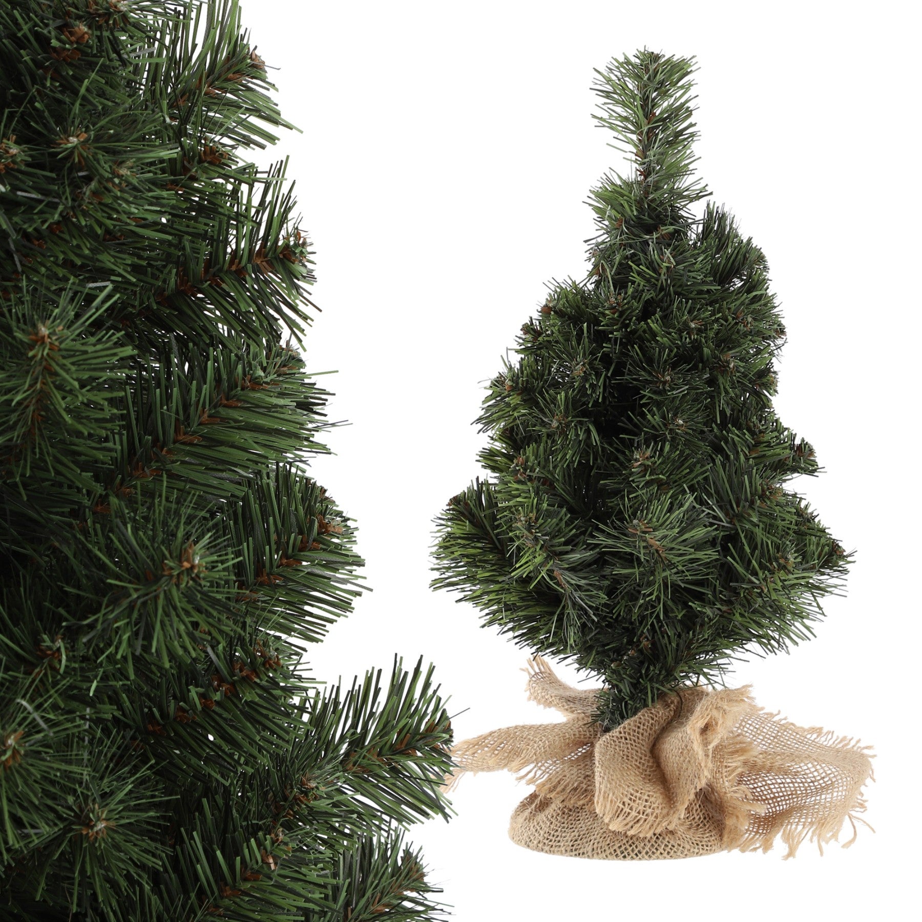 KADAX Sapin de Noël artificiel 40 cm, petit sapin avec 46 branches ...