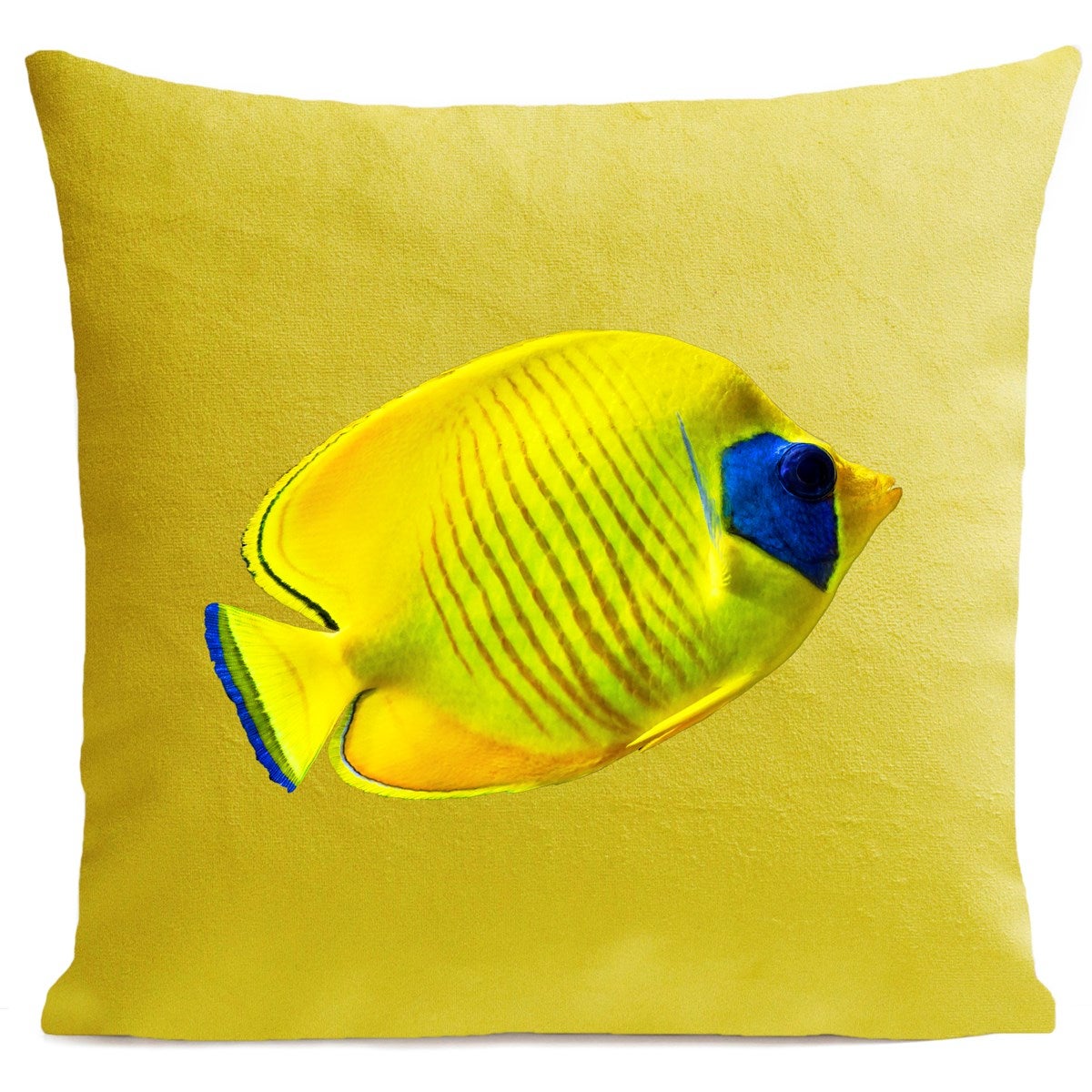 Coussin poisson, Yellow Fish | Leroy Merlin