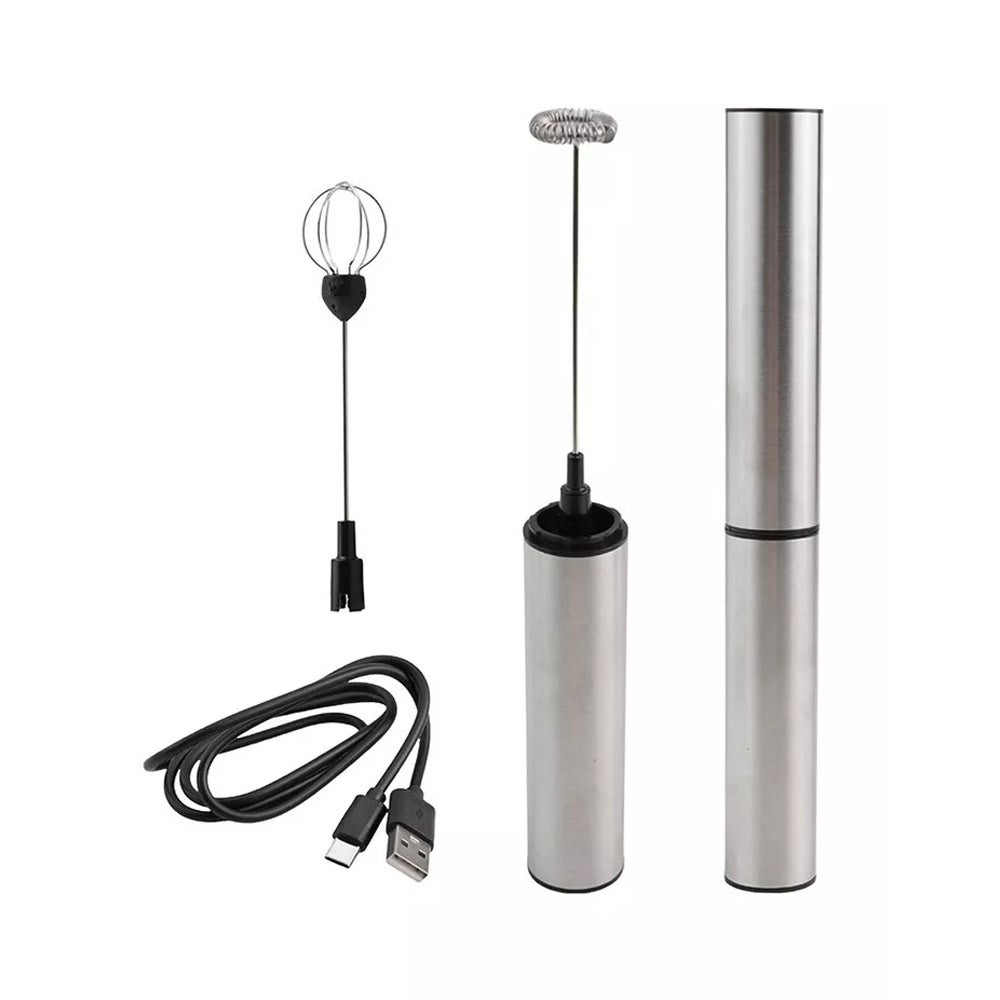 Mélangeur à main rechargeable sans fil, fouet électrique en acier ...