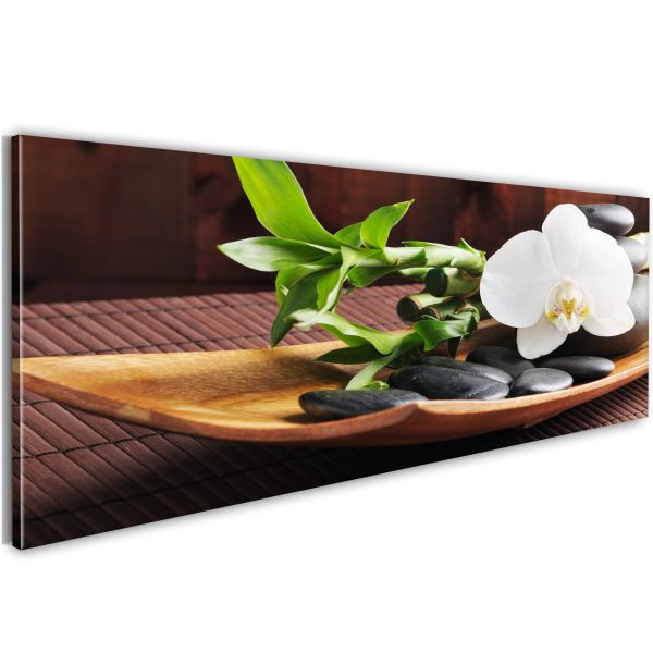 Tableau Zen Mystère de Zen 135x45 cm | Leroy Merlin