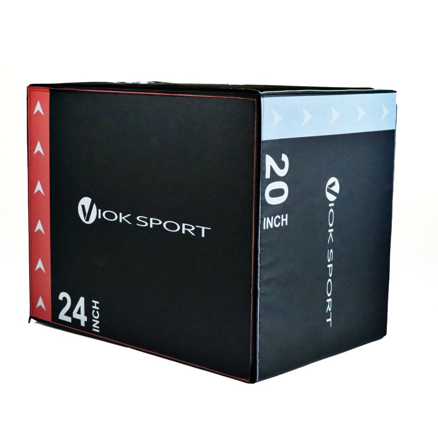 Cajón pliométrico soft 28kg Viok Sport - Caja de salto acolchada de ...