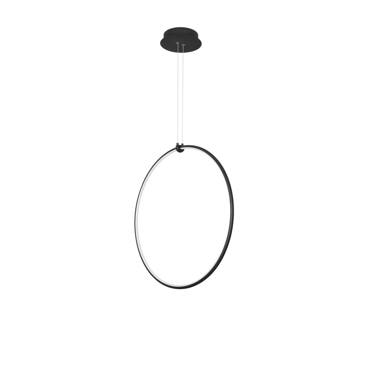 Merano Bridgeport Plafonnier LED Intégré Dimmable Sandy Noir Aluminium ...