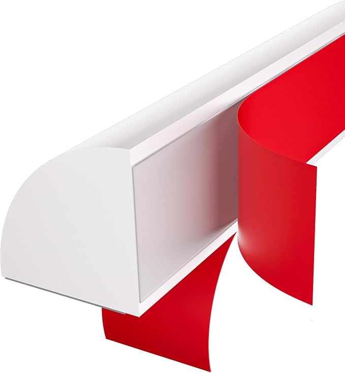 Forma de cuarto de círculo flexible, molduras decorativas flexibles ...