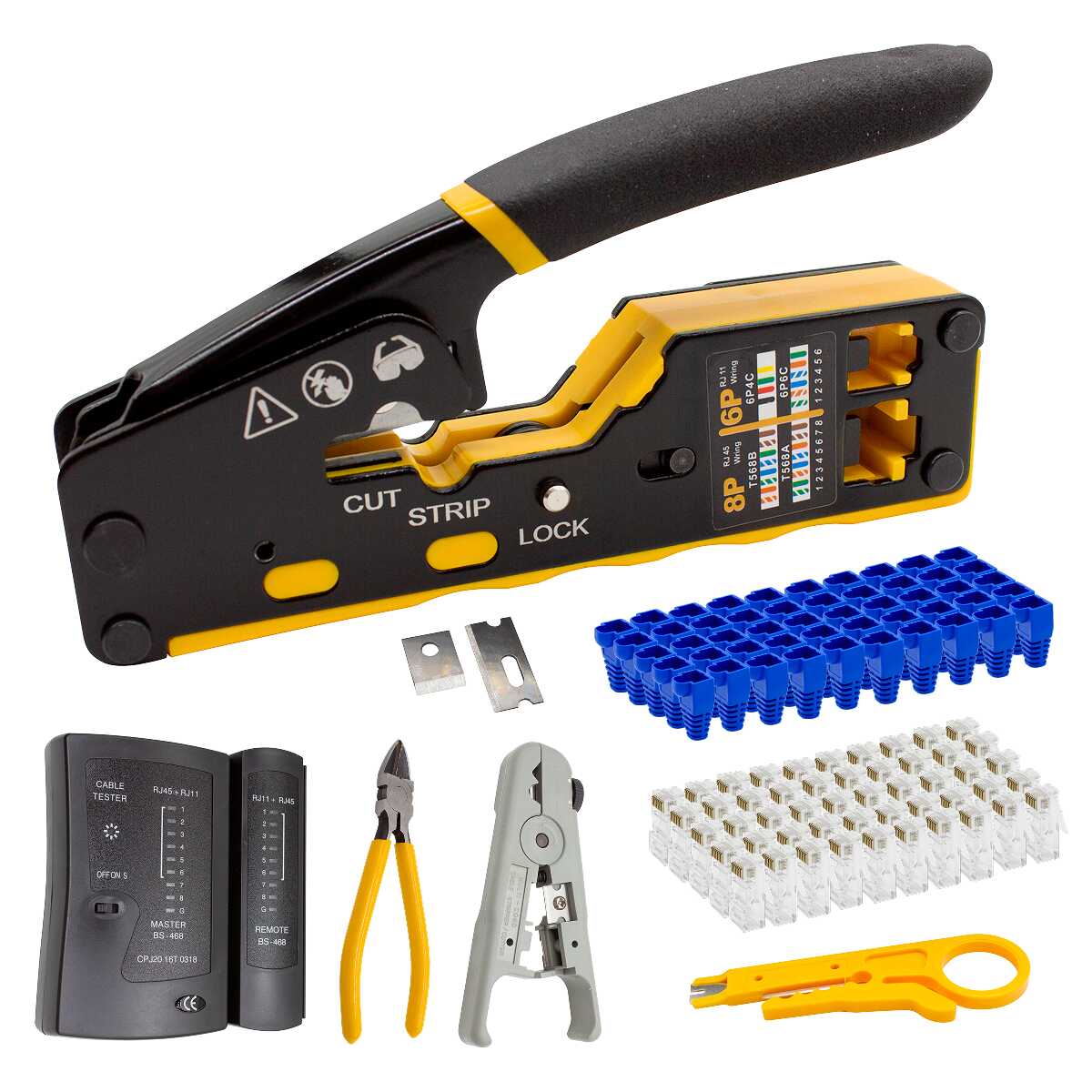 Kit di crimpatura Ethernet RJ45 | Leroy Merlin