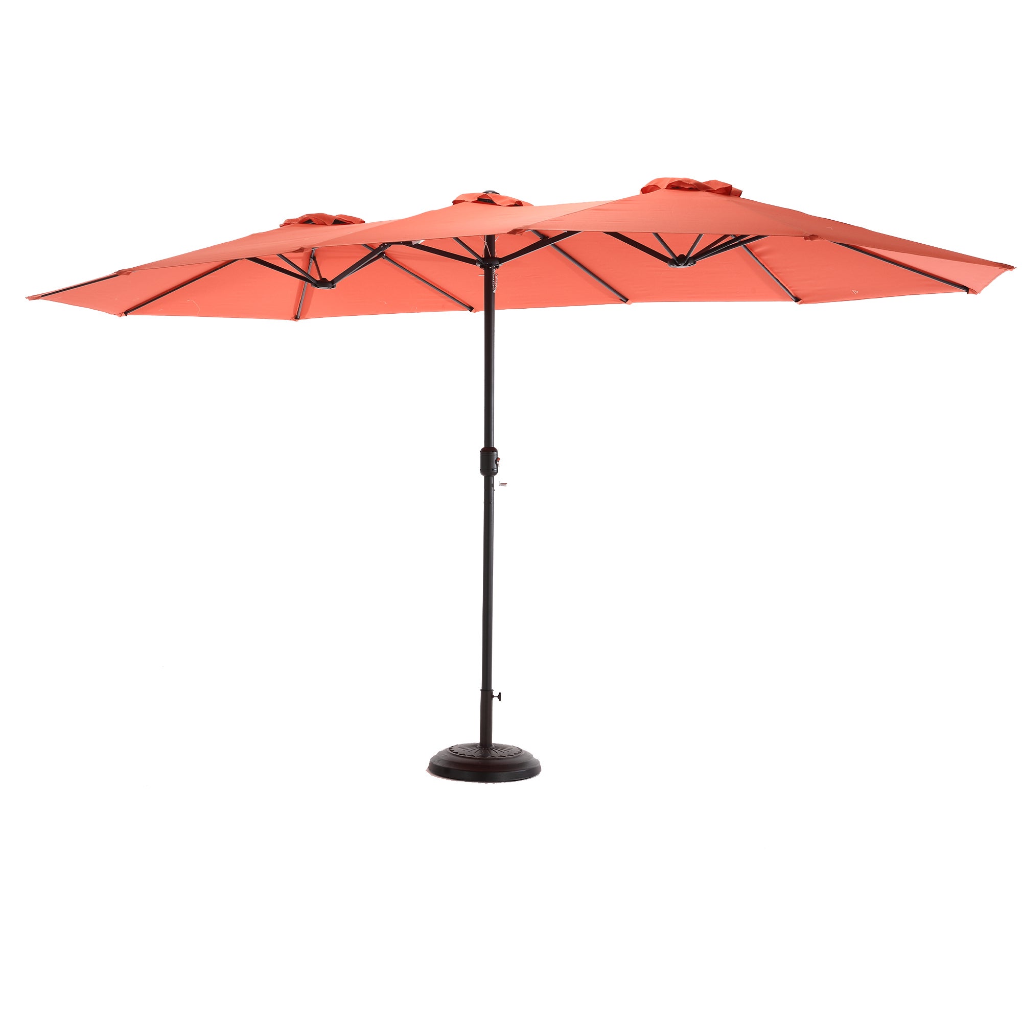 Parasol d'extérieur rectangulaire double face de 14,8 pi, grand format ...