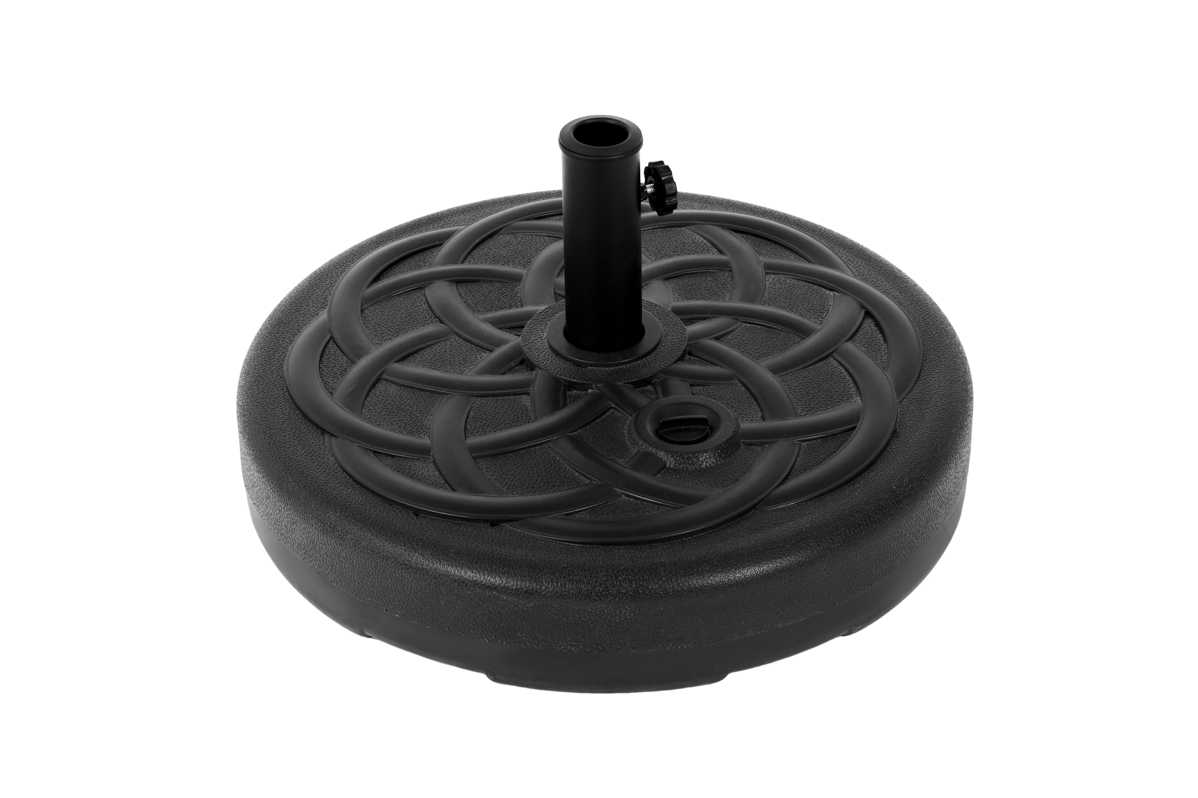 Soportes para pies: base redonda rellenable con agua, peso para ...