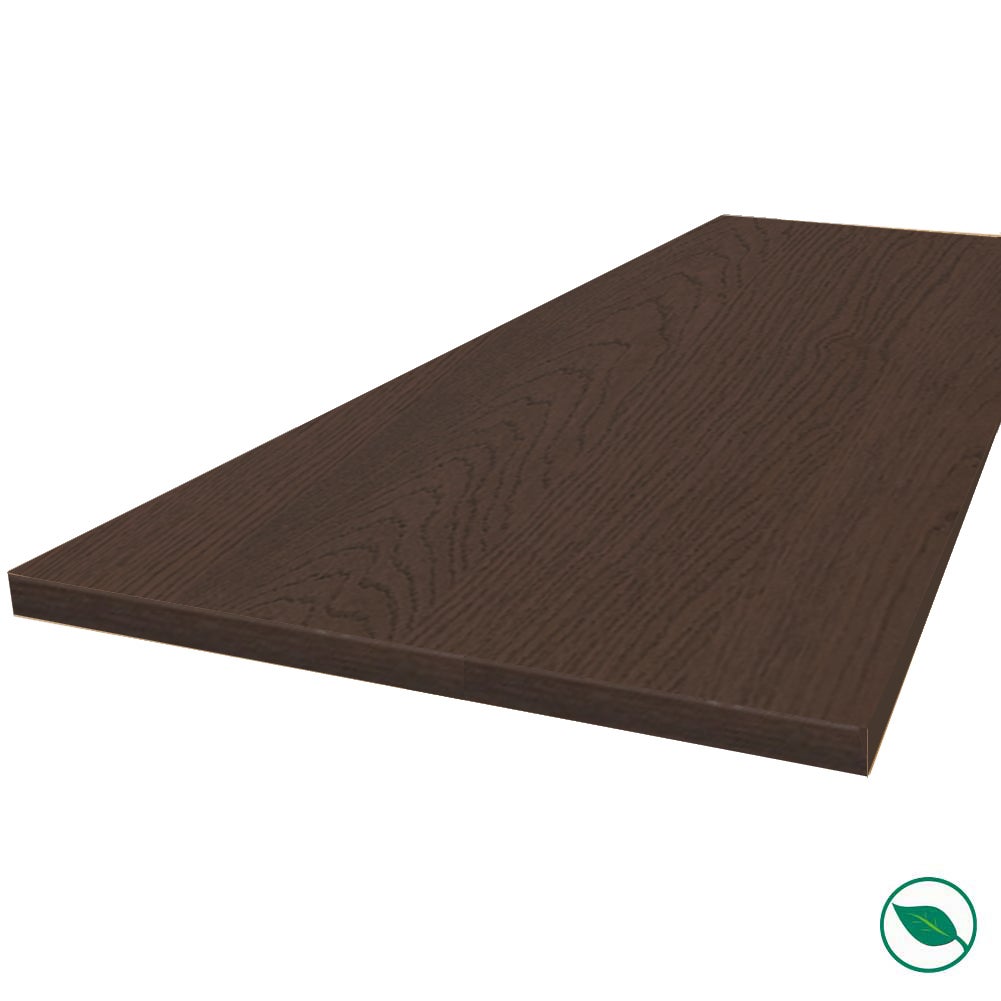 Ilot central stratifié HPL chêne brun 1600 x 900 x 38 mm FSC - Gamme ...