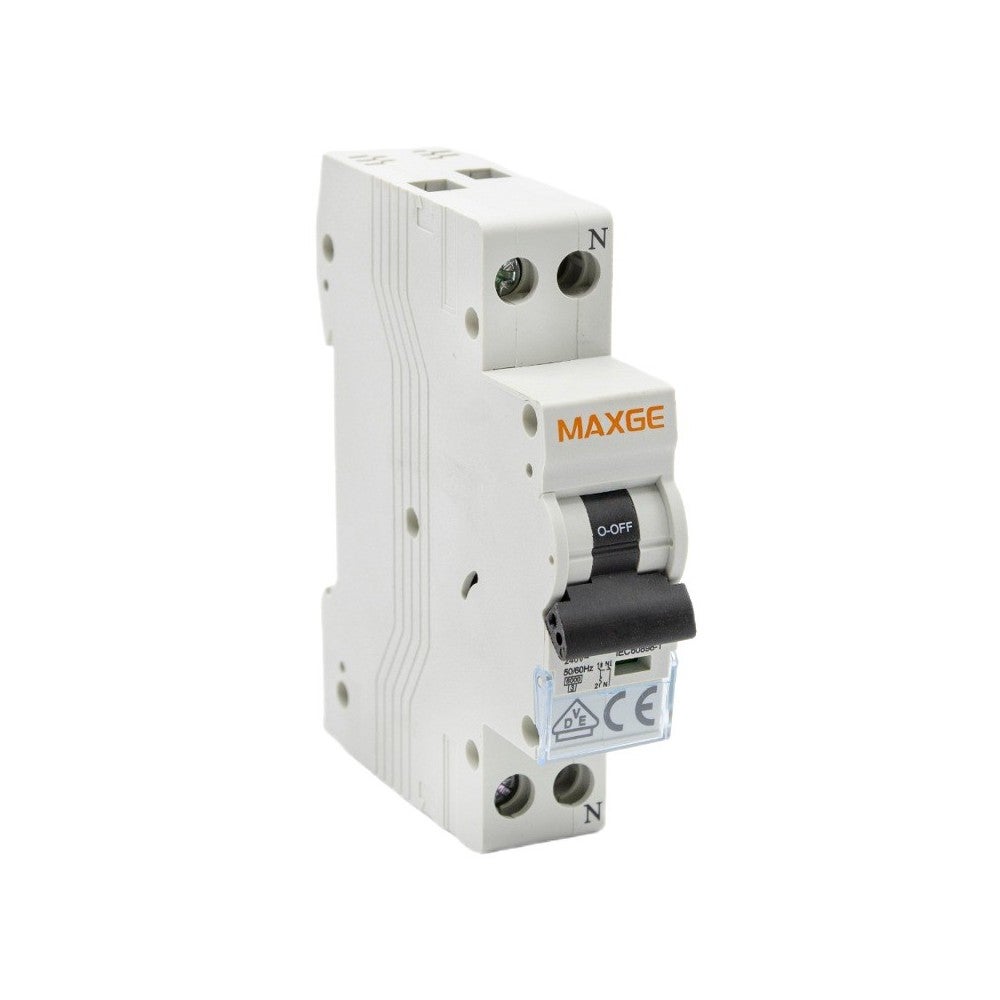 Magnetotérmico Estrecho DPN 1P+N Maxge 6kA 6A | Leroy Merlin