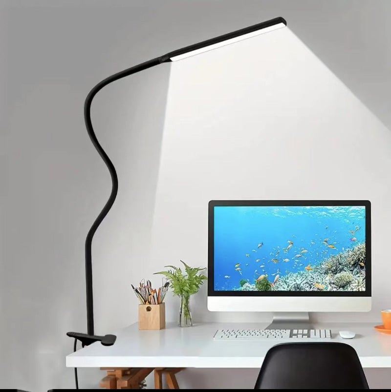 Lampe de bureau à clip direct USB, lampe de chevet LED pour la ...