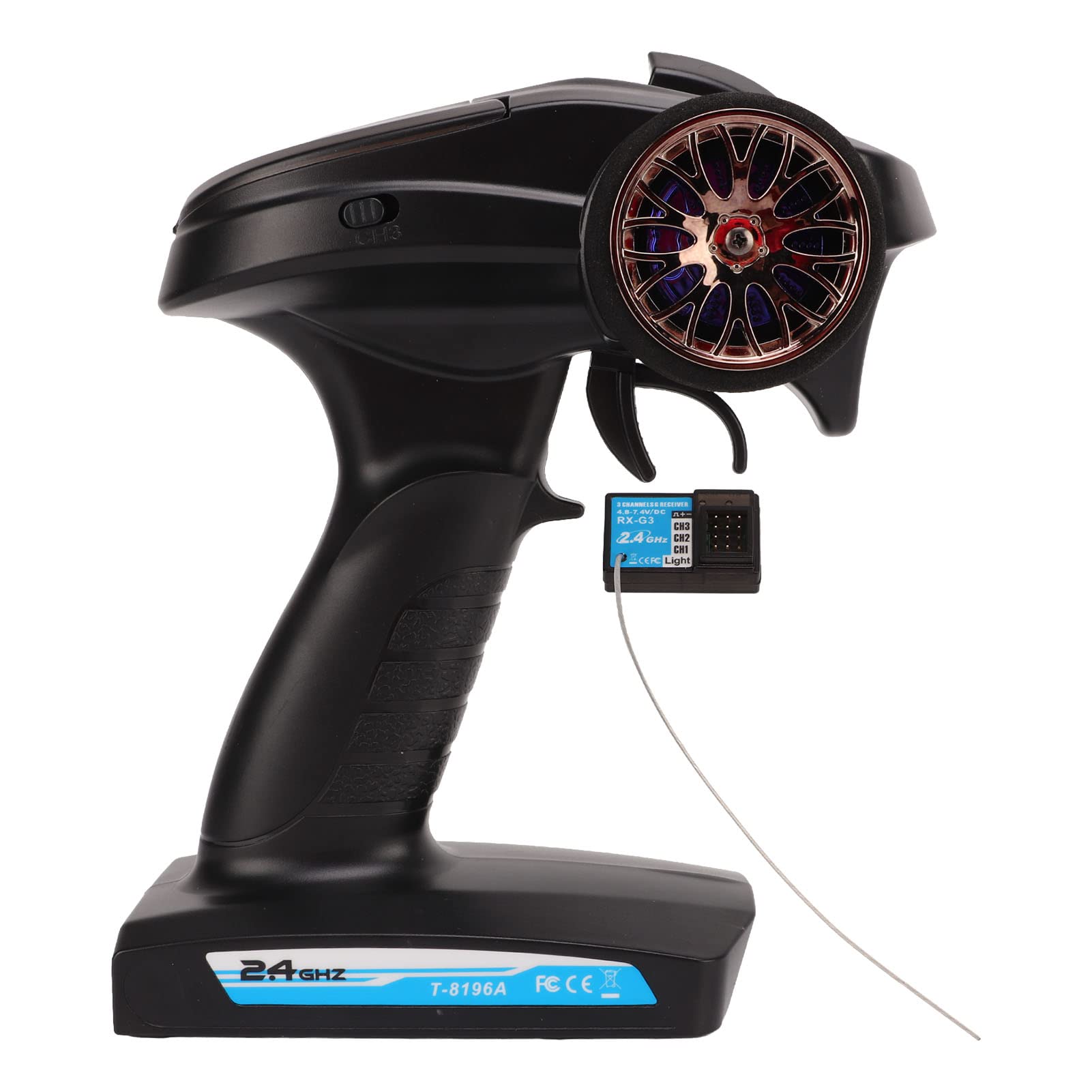 Émetteur récepteur RC professionnel puissant anti-interférences haute ...