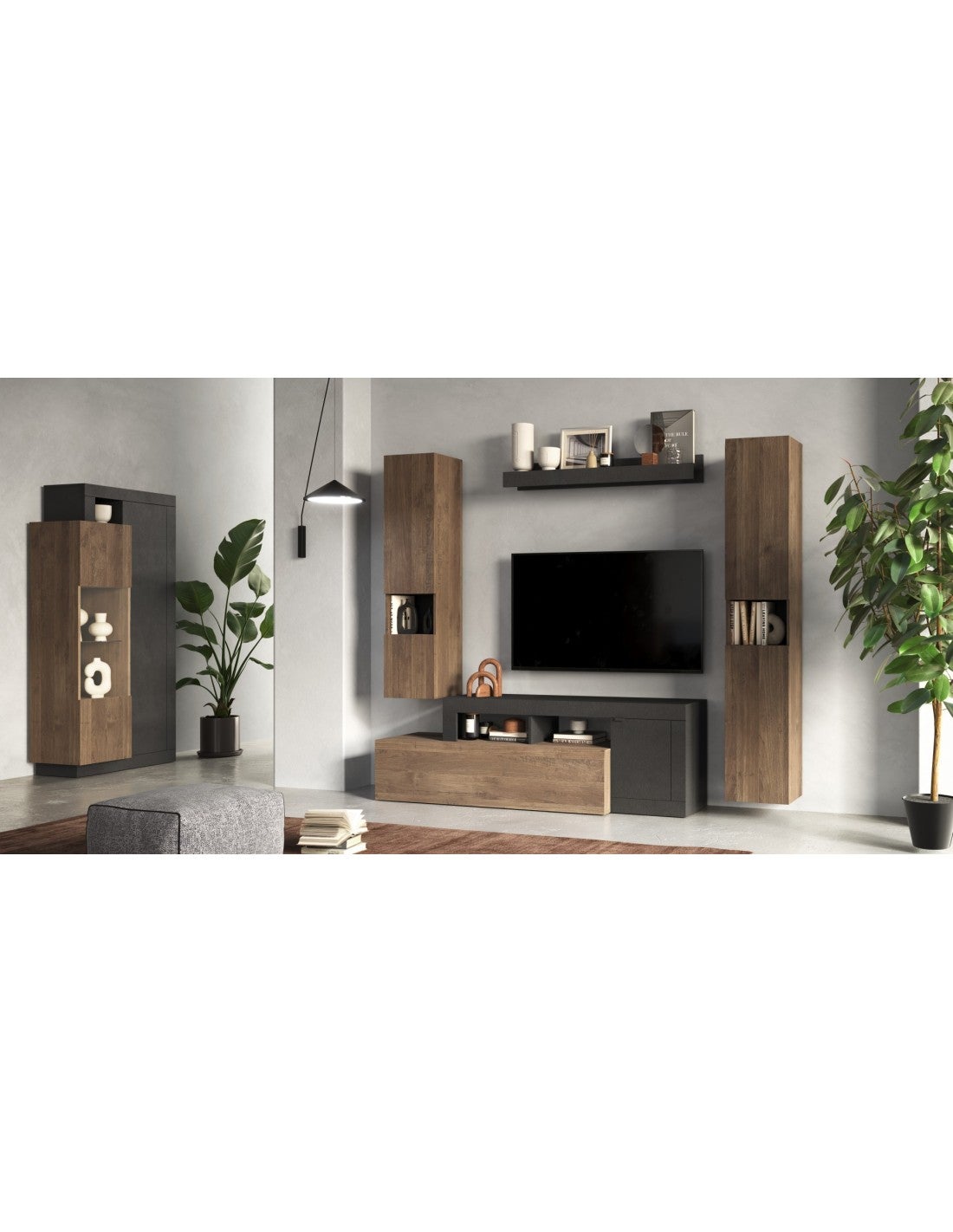 Ensemble de meubles de salon collection FREDO avec tiroir et 3 portes ...