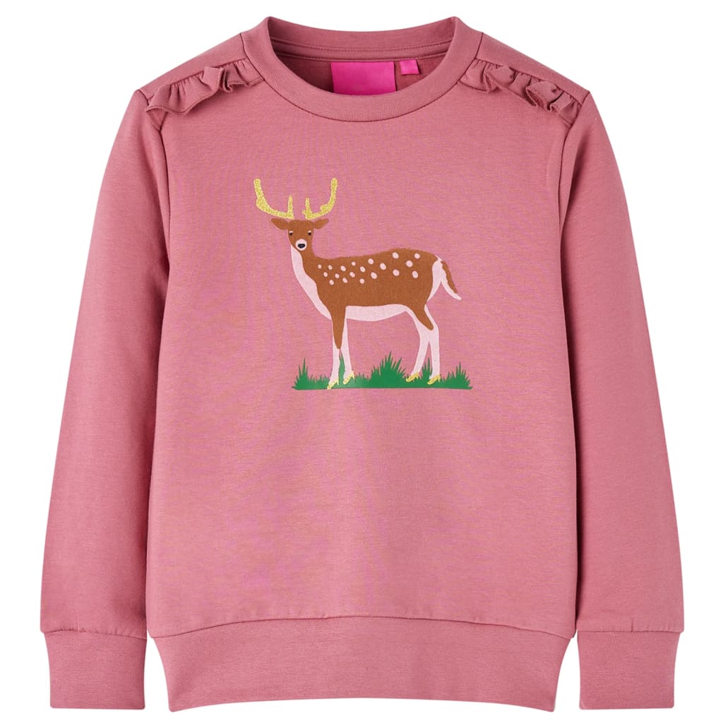 Sweatshirt pour enfants framboise 92 | Leroy Merlin