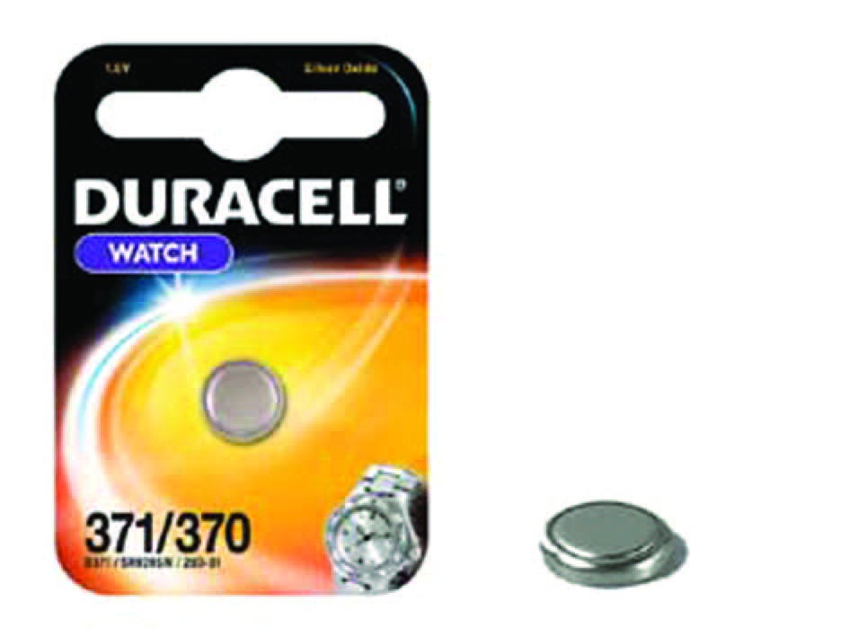 Pila A Bottone '371/370' Pz 1 - 1,5 V Duracell 10 Bl | Leroy Merlin