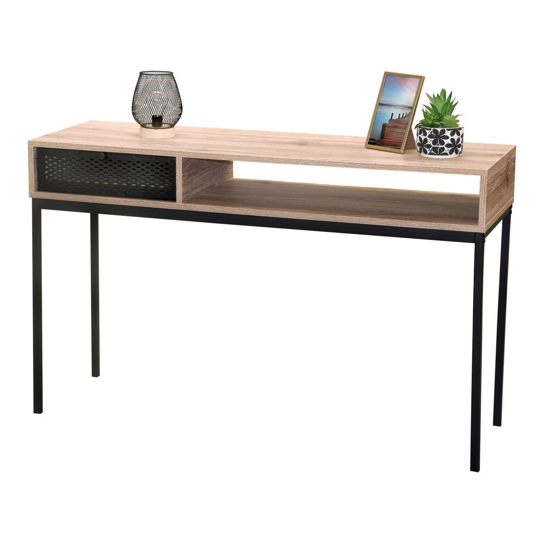 Console d'entrée style classique – Un tiroir et une niche, coloris ...