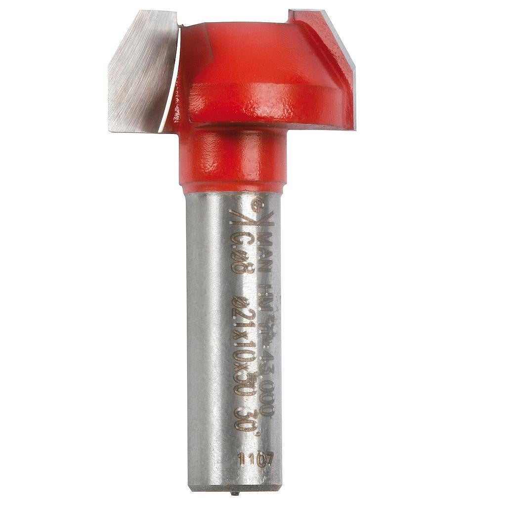 Fraise A Affleurer Droite & Chanfrein Q6xd21xl50xr30° Sidamo | Leroy Merlin
