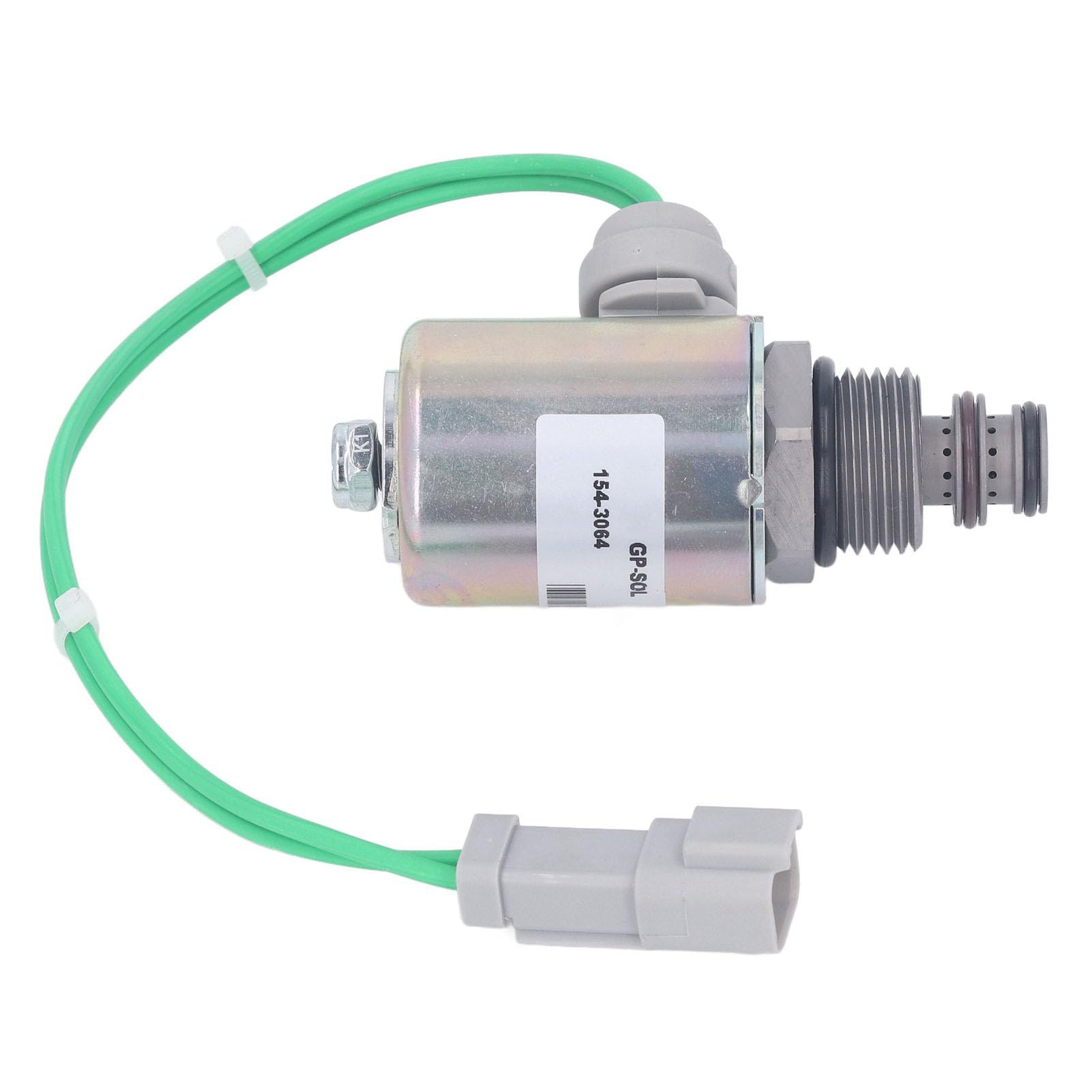 Válvula solenoide para motoniveladora de 24 V, alta eficiencia, ahorro ...