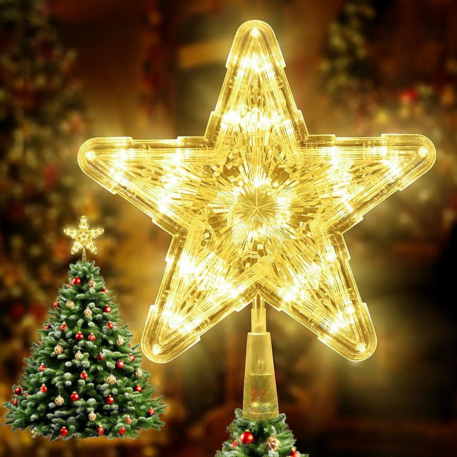 Etoile De Sapin Lumineuse
