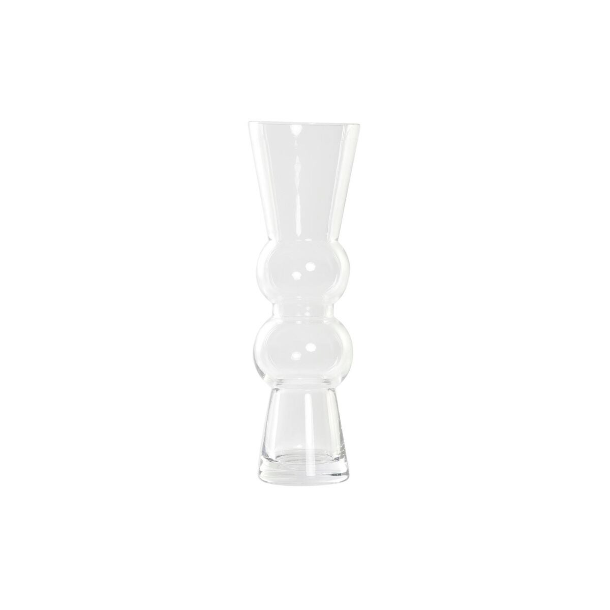 Vase DKD Home Decor Verre Transparent Moderne (9 x 9 x 30 cm) | Leroy ...