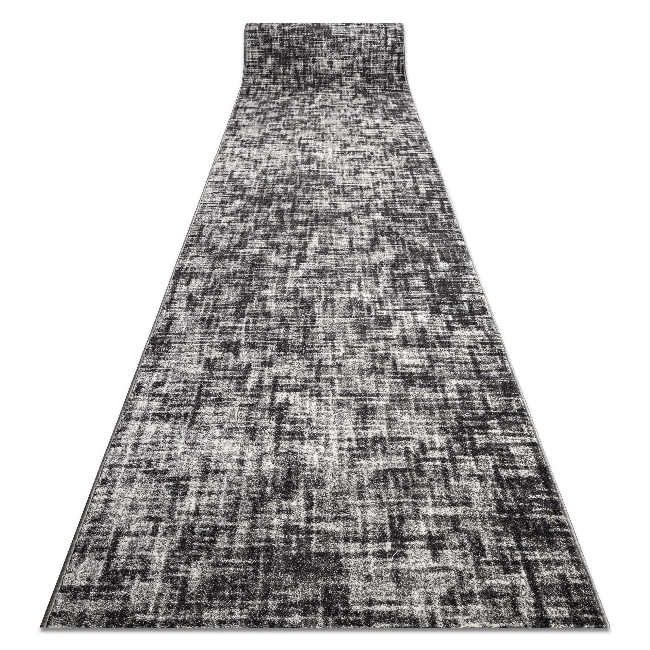 Alfombra de pasillo SILVER Fasti conducción - gris 100cm 100x250 cm ...