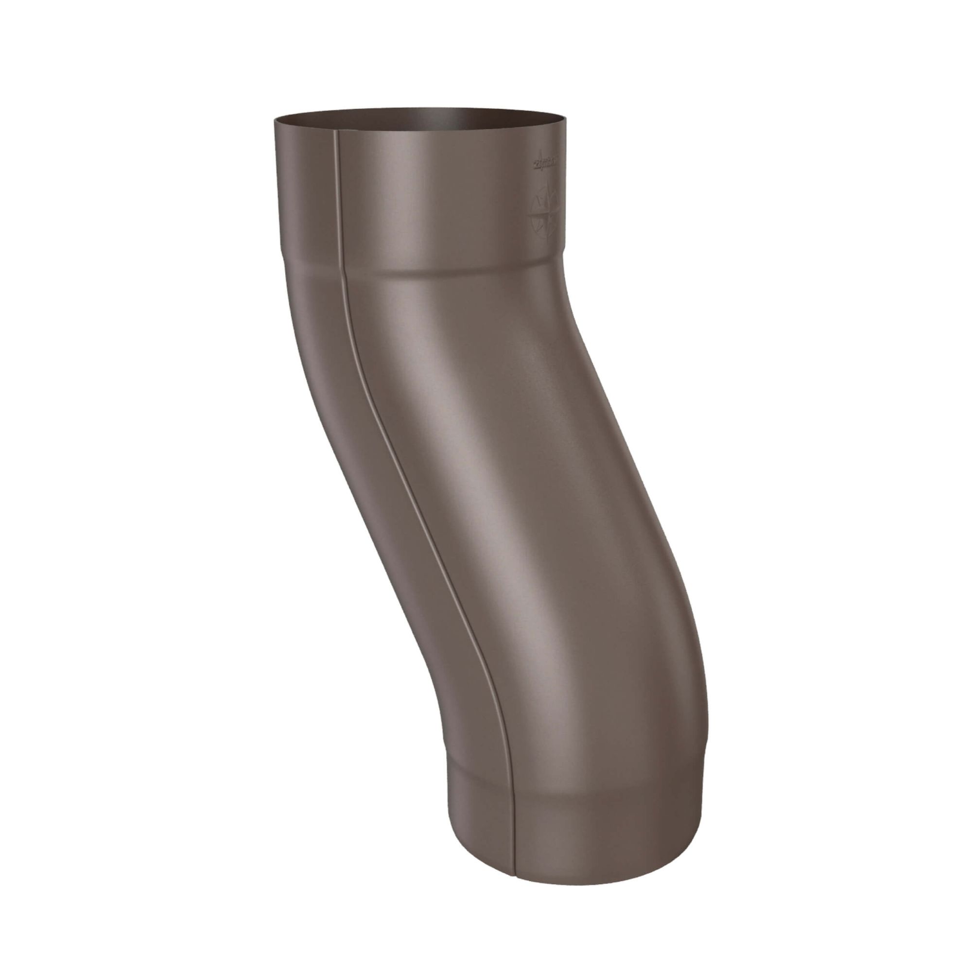 Coude d'étage zingué monobloc DN 100, brun cuivre, pour franchir ...