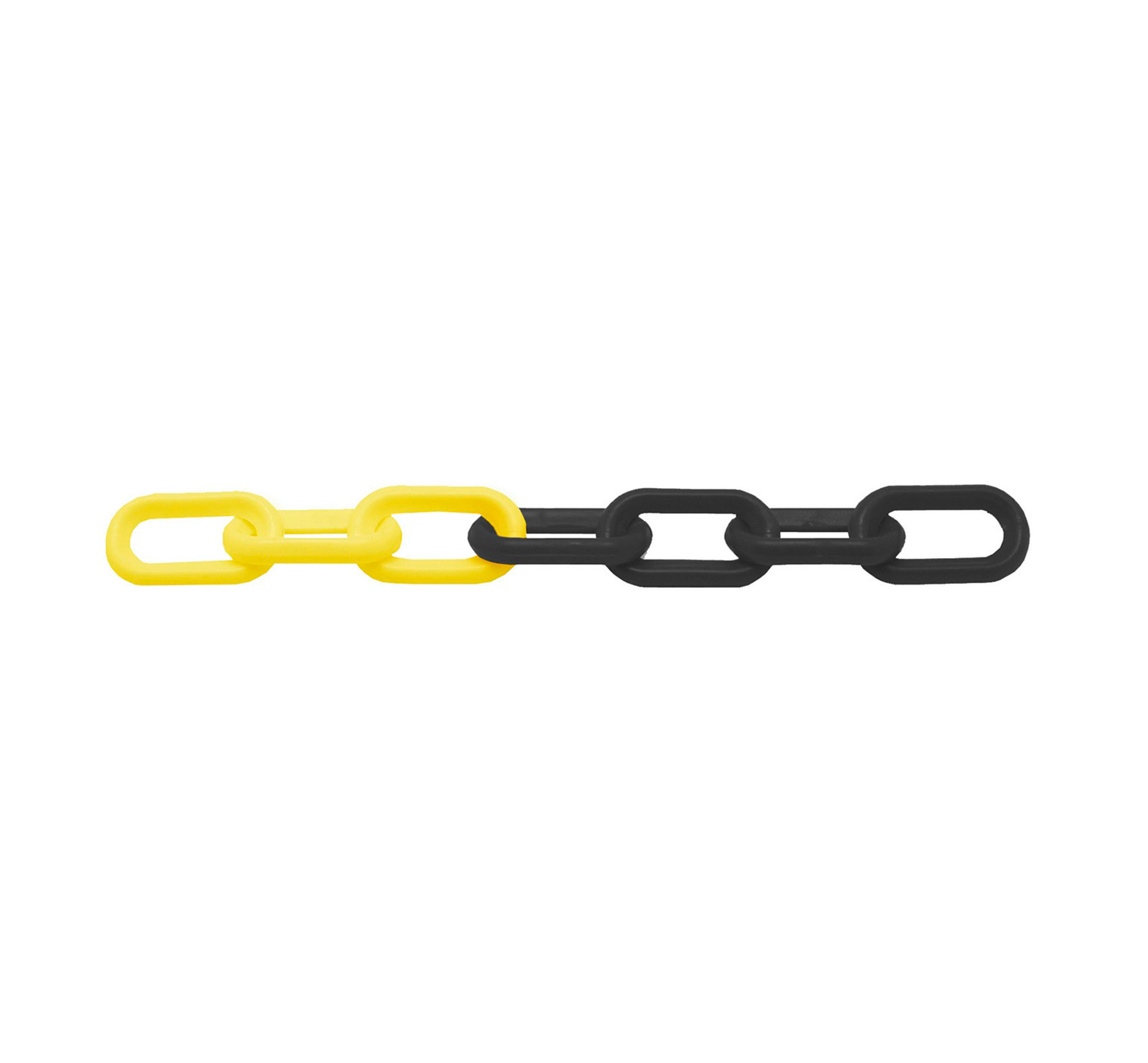 Chaîne PPE Ø 6 mm L 25 m jaune-noir MW Tools CNJ601SBS | Leroy Merlin