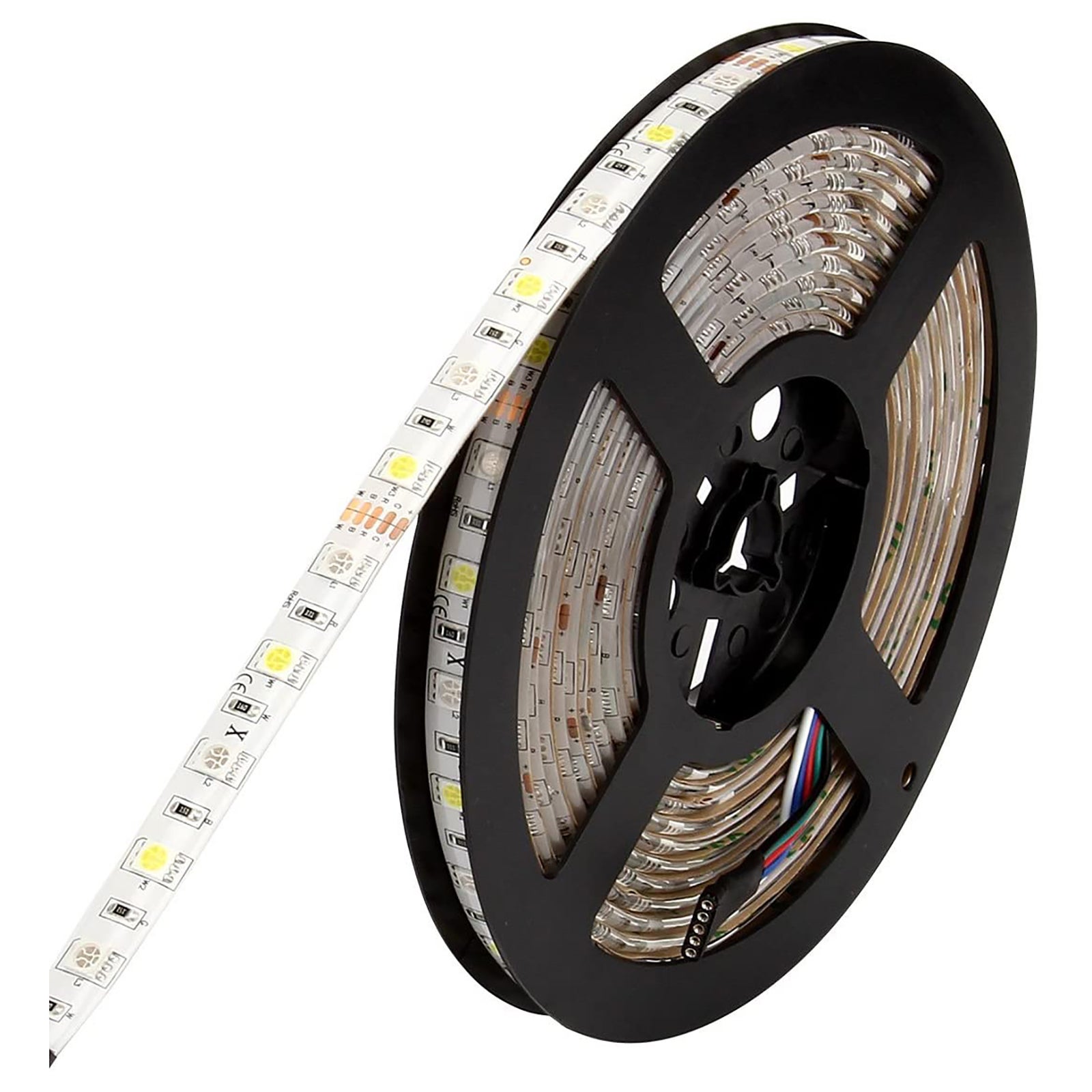 Tira Led 5050 RGBW 4 colores en 1 LED RGB Blanco Cálido 3000K 60LED/M ...