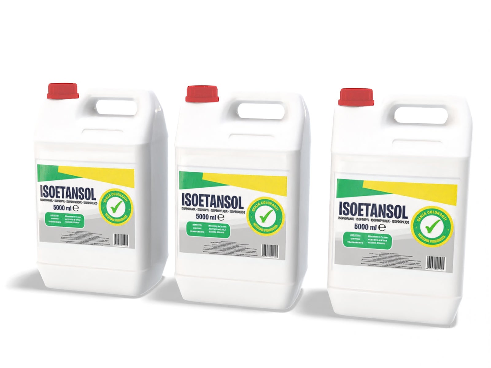 3X5 ISOETANSOL 100AE Isopropanolo Alcool ISOPROPILICO DENATURATO ...