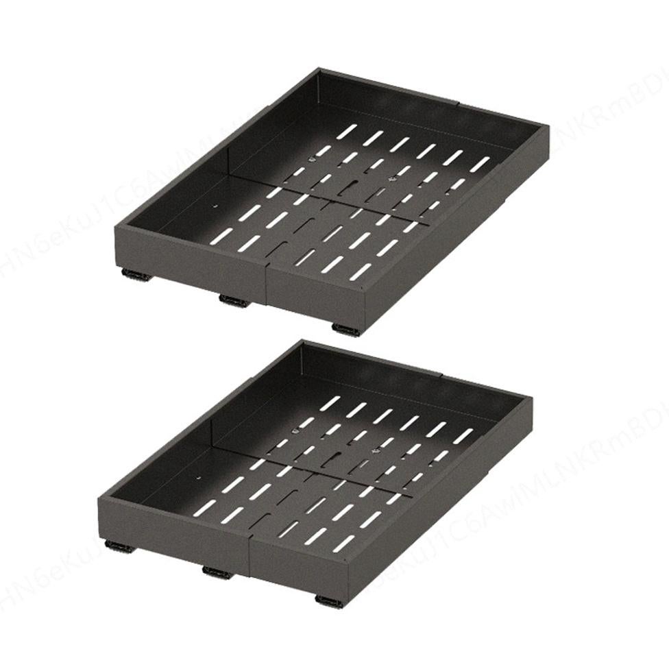 Estantes extraíbles para cocina - con cajón - color negro GENERIQUE ...