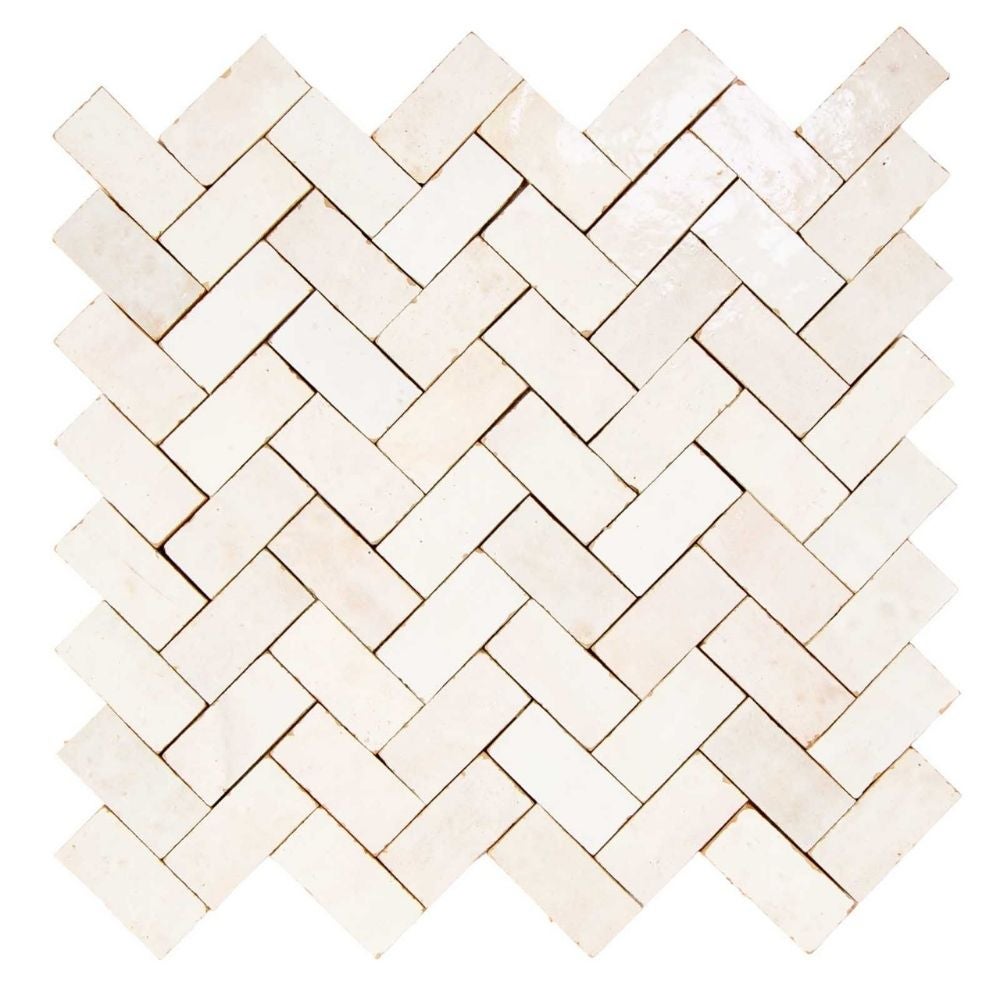 Zellige Marocain - Chevron - Carrelage mur - Terre De Zellige - (Vendu ...