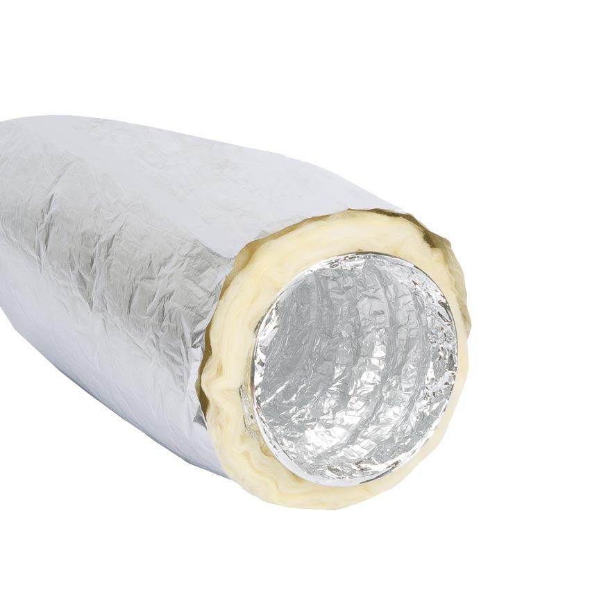 Tube flexible en aluminium multicouche isolé avec de la laine de verre ...