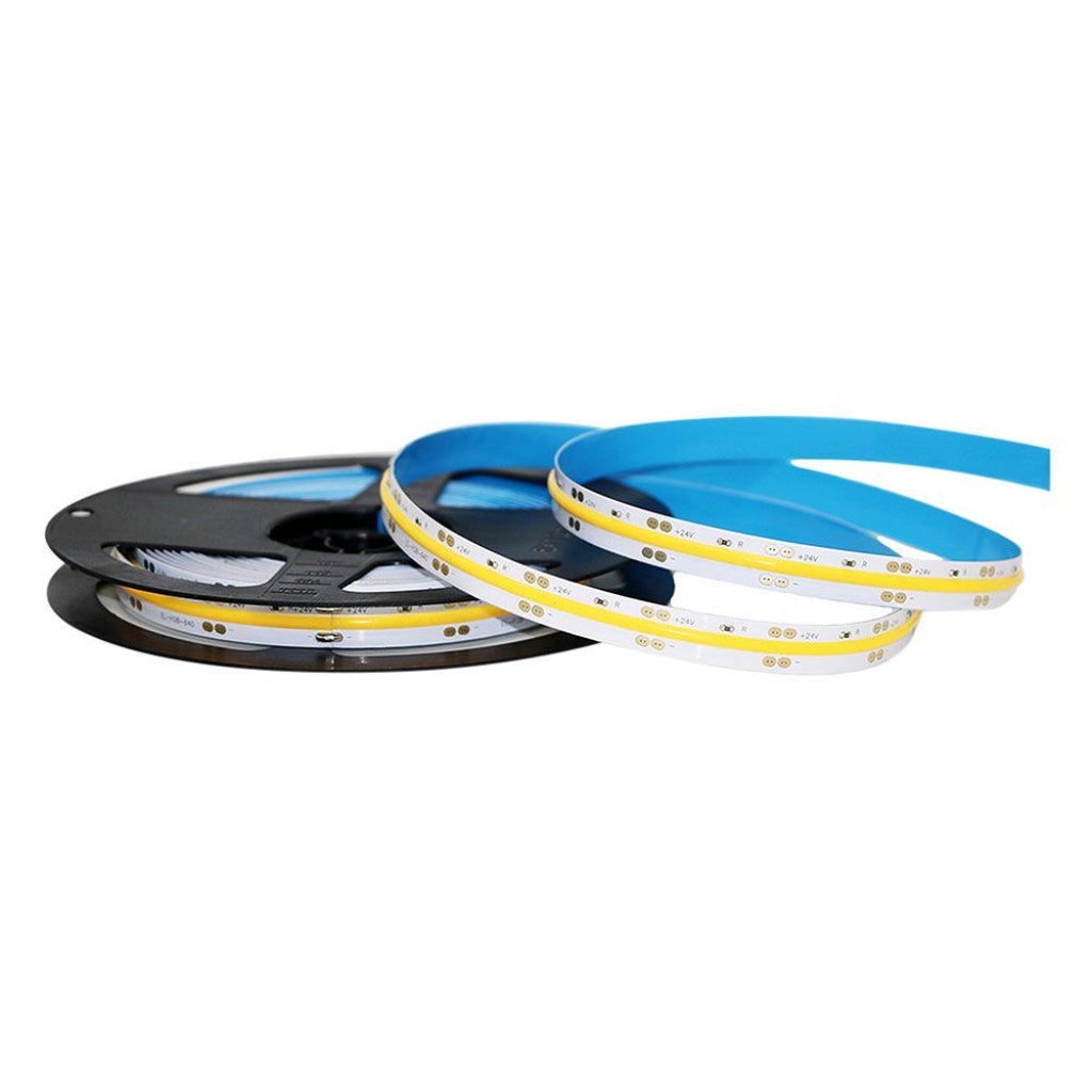 Tira LED COB 10W/m 5m 24V 800Lm/m 4000K IP20 8mm | Leroy Merlin