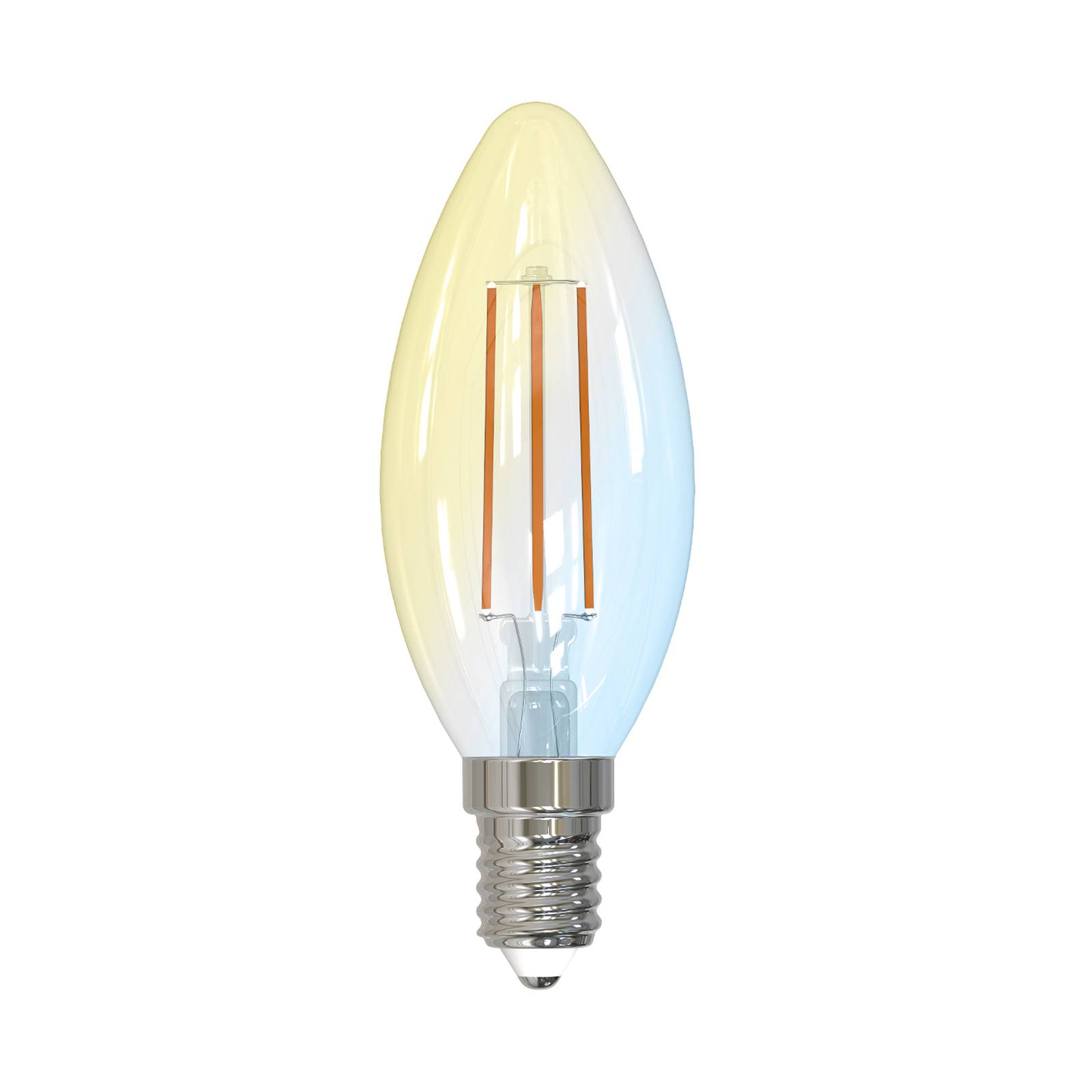LUUMR Ampoule LED bougie transparente E14 4,2 W Tuya WiFi CCT | Leroy ...