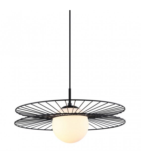 Suspension moderne Sandy Noir | Leroy Merlin