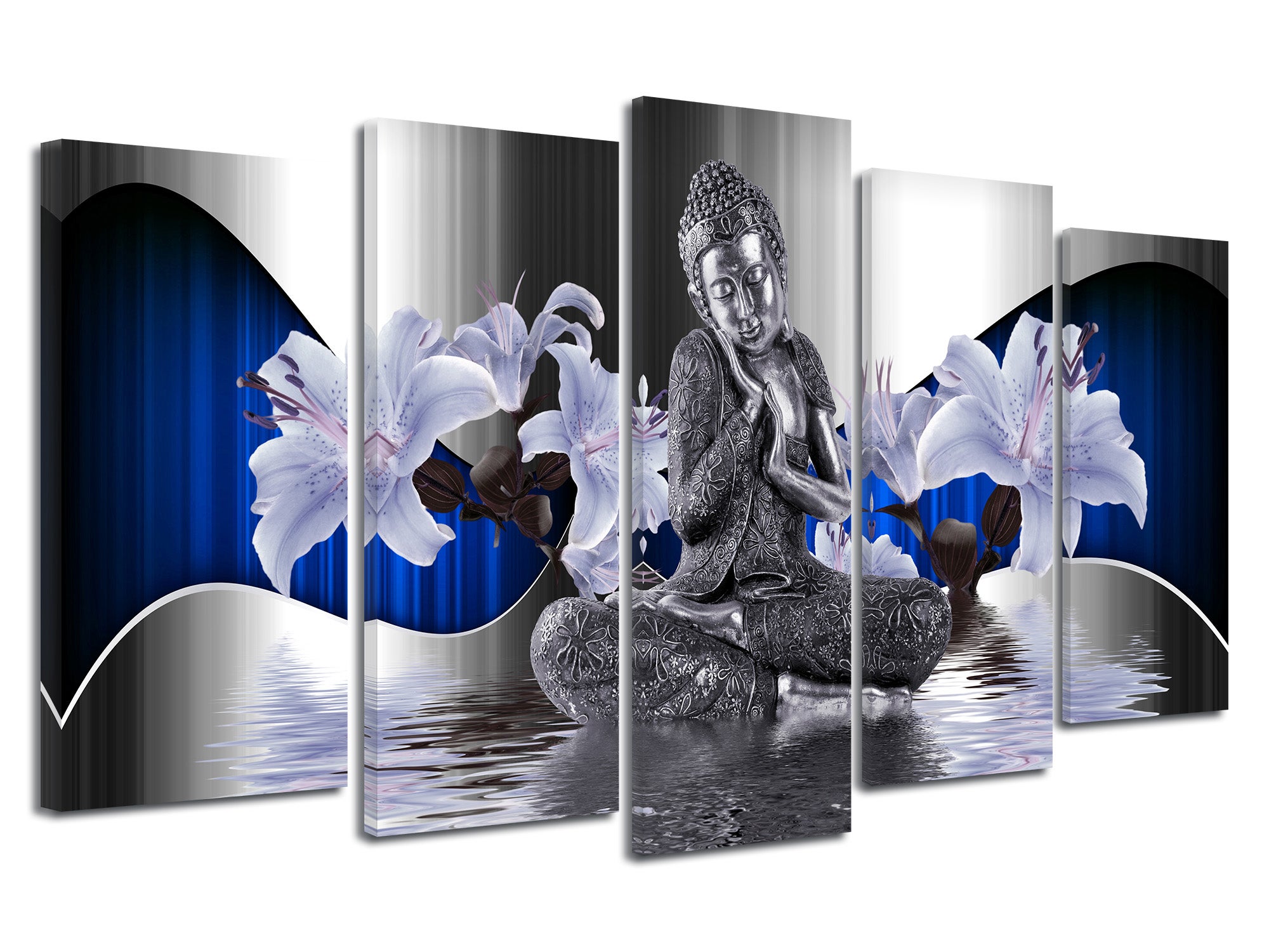 DECLINA, Tableau toile imprimée Zen, Tableau toile deco zen Bouddha ...