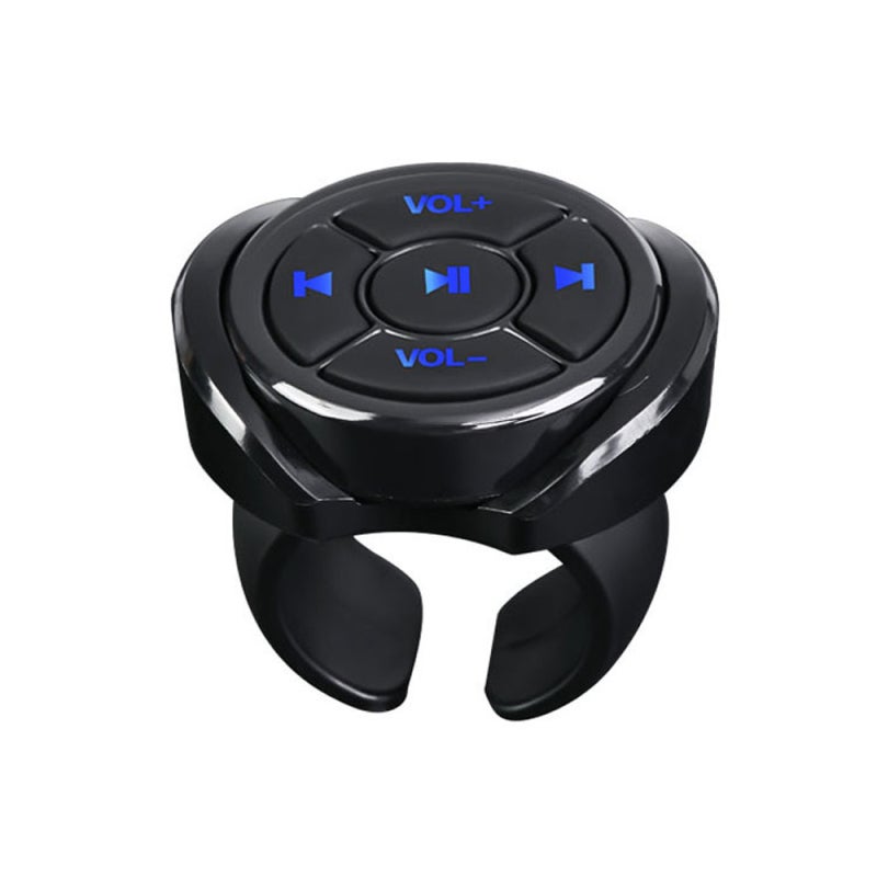 Control remoto multimedia inalámbrico BT5.0 para volante de coche ...
