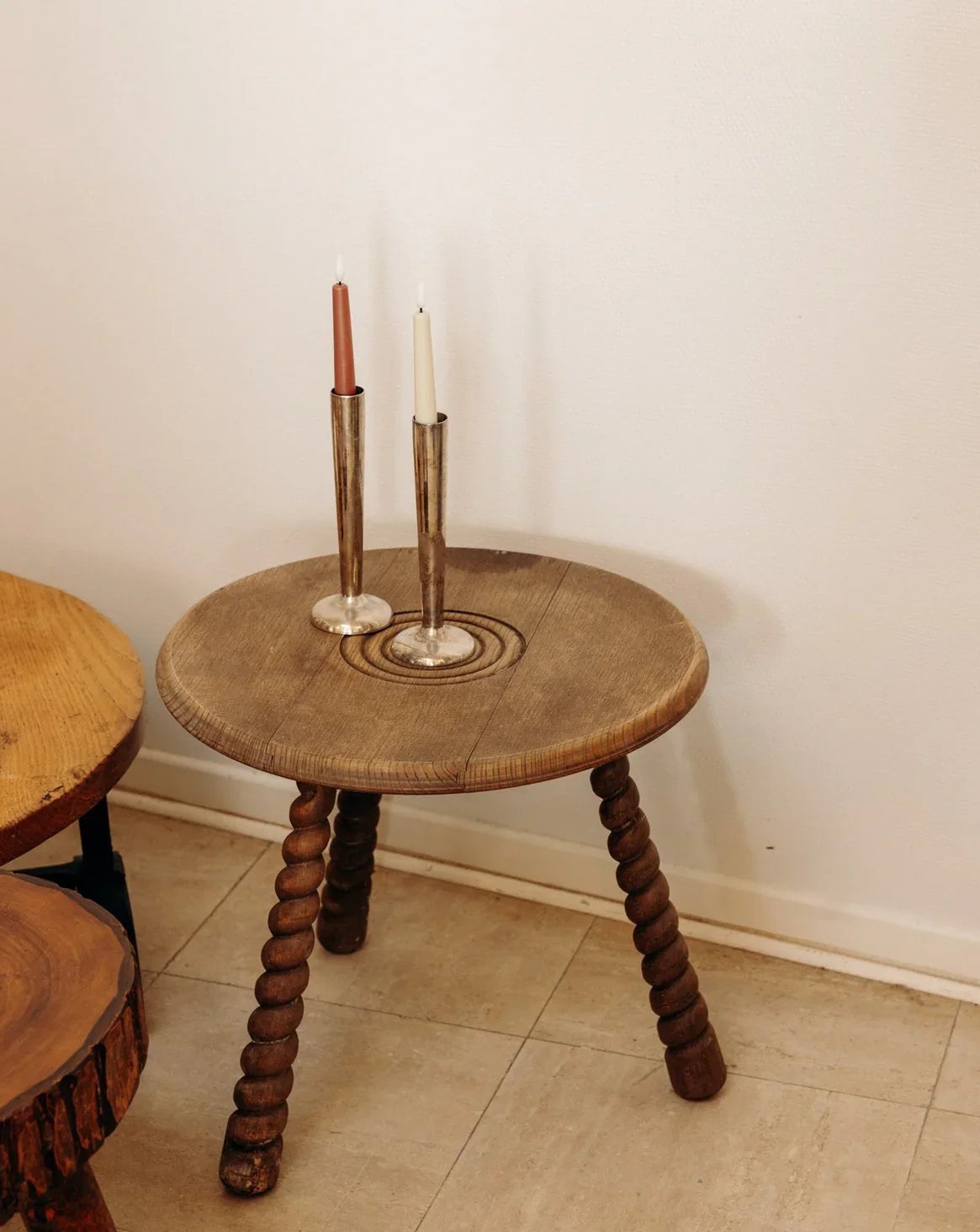 Table d'appoint tripode Francine N°482 - Bon état | Leroy Merlin