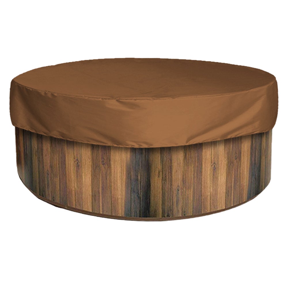 Cubierta redonda para piscina, impermeable y protectora para spa, 190T ...