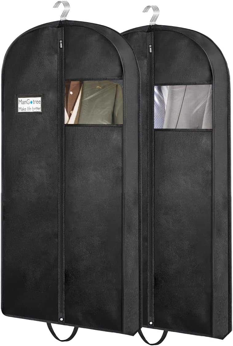 Housse à Vêtements 60x15x110 cm, Sac de Rangement Portable Respirant ...