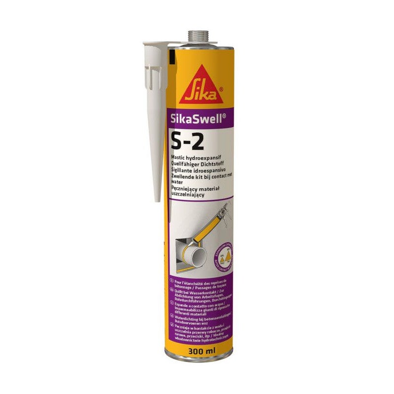 SikaSwell S-2 - Mastic gonflant pour l'étanchéité - Sika - Cartouche de ...