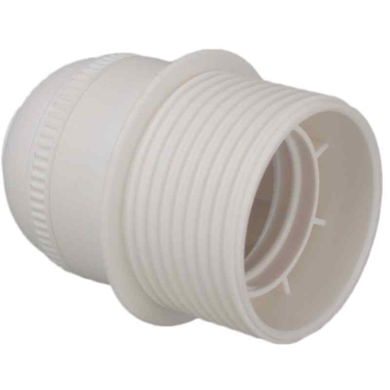 Douille E27 4A 250V corps fileté T blanc | Leroy Merlin