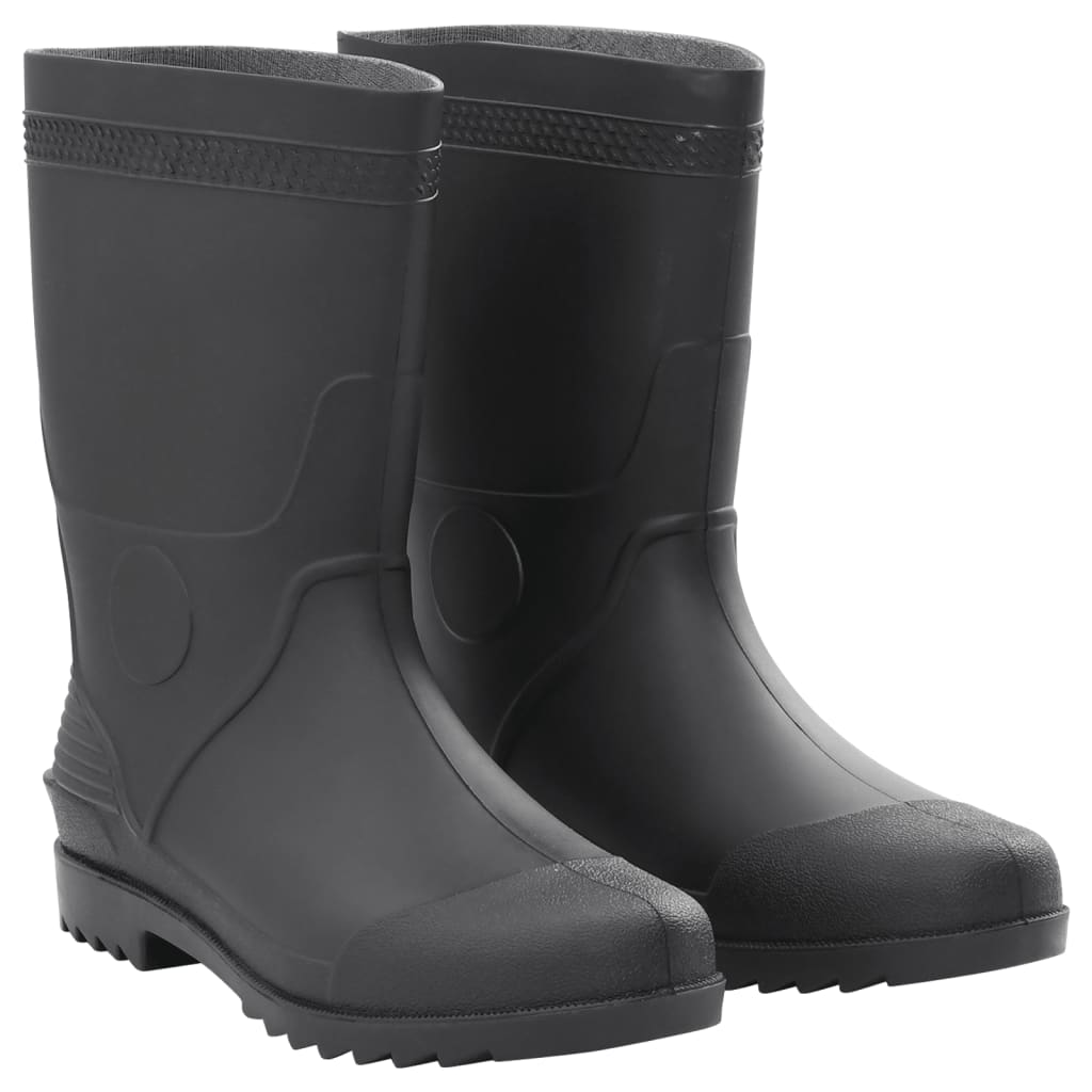 VidaXL Botas de agua negro número 45 PVC | Leroy Merlin